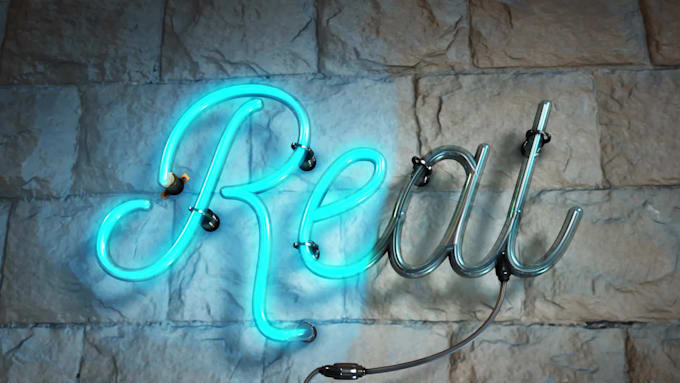 Make amazing neon logo animation intro by Faizur206 | Fiverr