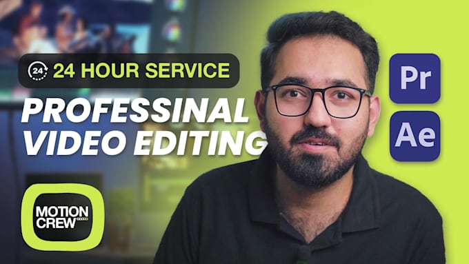 Do professional video editing and post production by Motion_crew | Fiverr
