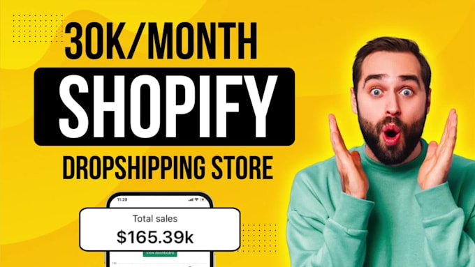 Build automated shopify dropshipping store or redesign ecommerce shopify website by Ecom_grid ...