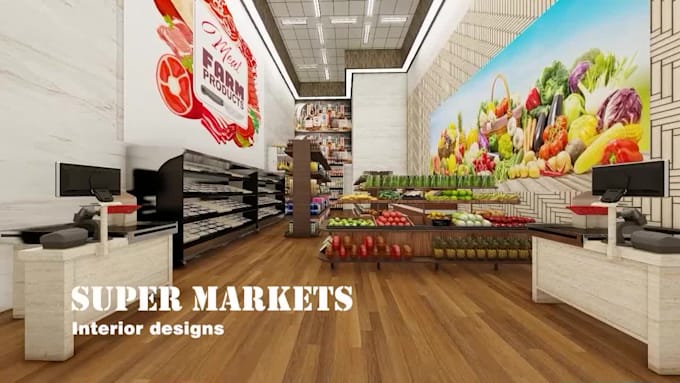 Design and render your retail stores, restaurants, office interior by ...