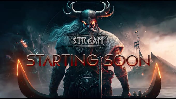 Design awesome animated twitch overlays, logo, facecam, screens, panels ...