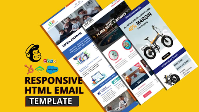 Create html email template, responsive email template by Dhasikdev | Fiverr