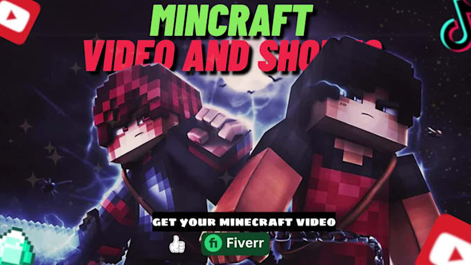 Create minecraft video editing for youtube within 24 hours by ...