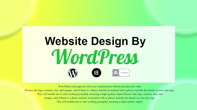 Wordpress website design development by Subratacb_dev | Fiverr