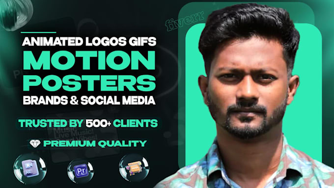 Create animated logo gifs and motion posters for brands and social ...
