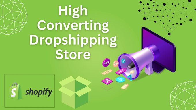 Create a high converting shopify dropshipping store and grow your profits by Pixelstudiohub | Fiverr