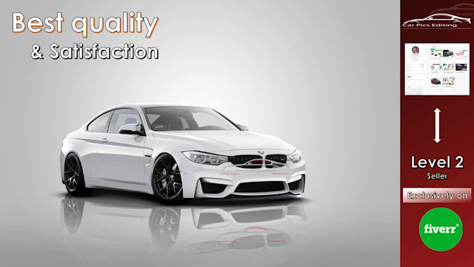 Do car reflection service and shadow effect by Carpicsediting | Fiverr