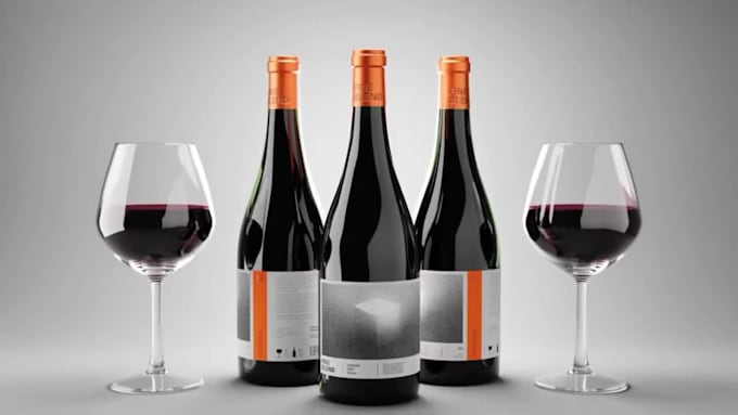 Create 3d wine animations 3d beverage animation 3d wine ads 3d wine ...