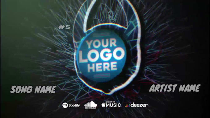 Create professional audio spectrum and music visualizer by St ...