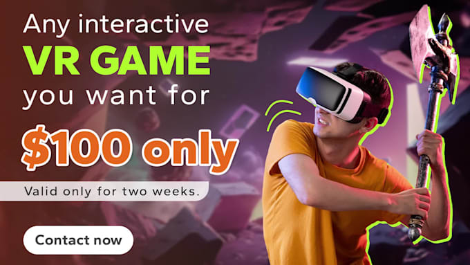 Develop interactive vr games aligned with your goals by Ishan7kumar ...