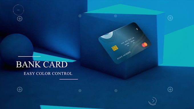 Design professional credit card, visa card, master card by ...