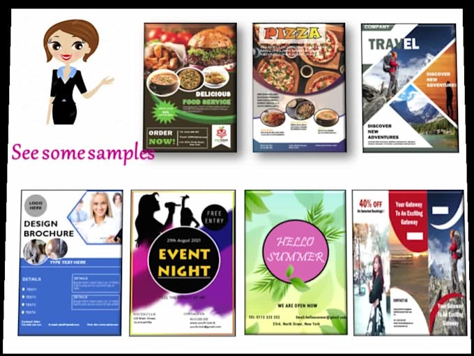Design simple and attractive flyers by Nethus_22 | Fiverr