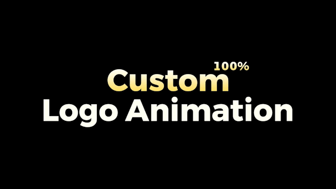 Create professional custom logo animation by Masterper | Fiverr
