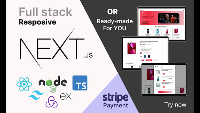 Build ecommerse app with nextjs reactjs nosql typescript by Titanxtream ... Build ecommerse app with nextjs reactjs nosql typescript by Titanxtream ...
