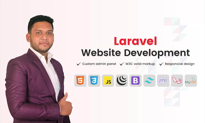 Develop website using laravel website development by Webartist_rifat | Fiverr