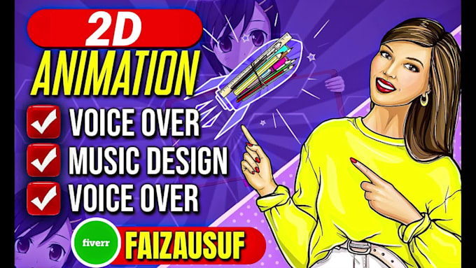 Make 2d animated explainer video or 2d whiteboard animation explainer ...