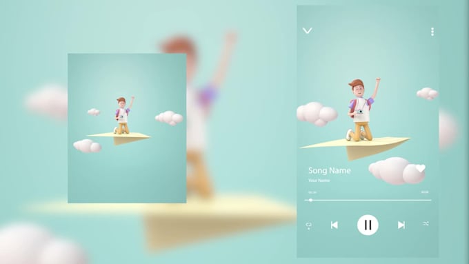 Animate your album cover art for spotify canvas by M4motiongfx | Fiverr