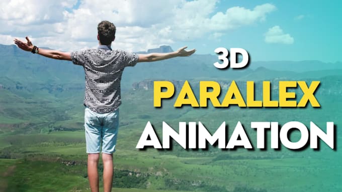 Do create 2d and 3d parallax photo, slideshow, image animation video by ...