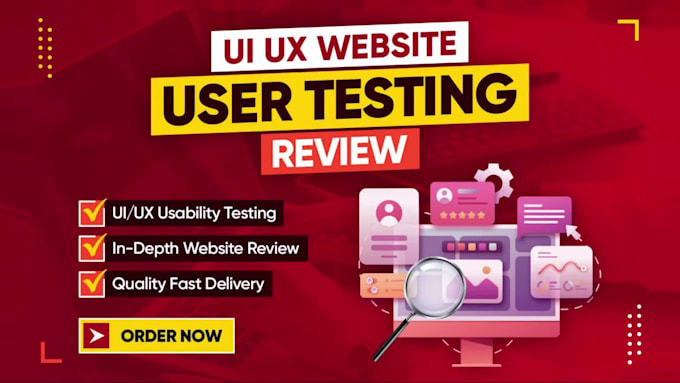 Test ux ui user experience usability of your website and app by ...