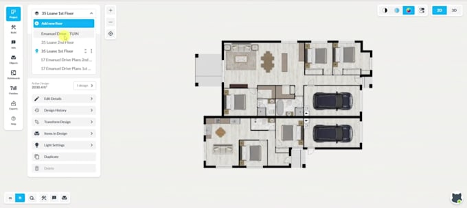 Do 2d 3d floor plan, nen2580 with floorplanner from sketch, pointcloud, lgs, e57 by Masum2017 ...