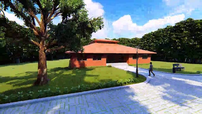Develop 3d rendered images of your building in lumion by Maisha1106 ...