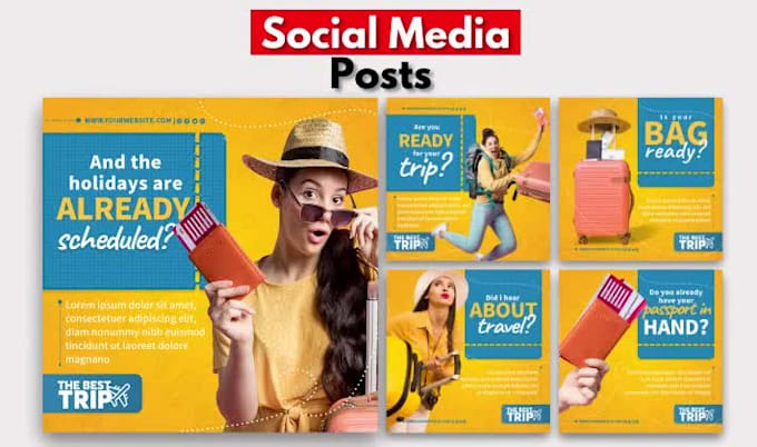 Design canva template for social media post ads instagram carousel by ...