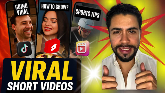 Create viral short form videos for tiktok, reels and shorts by ...