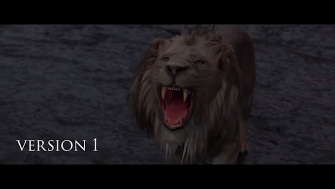 Realistic 3d animal animation, cgi animal model, fur, groom, vfx animal ...