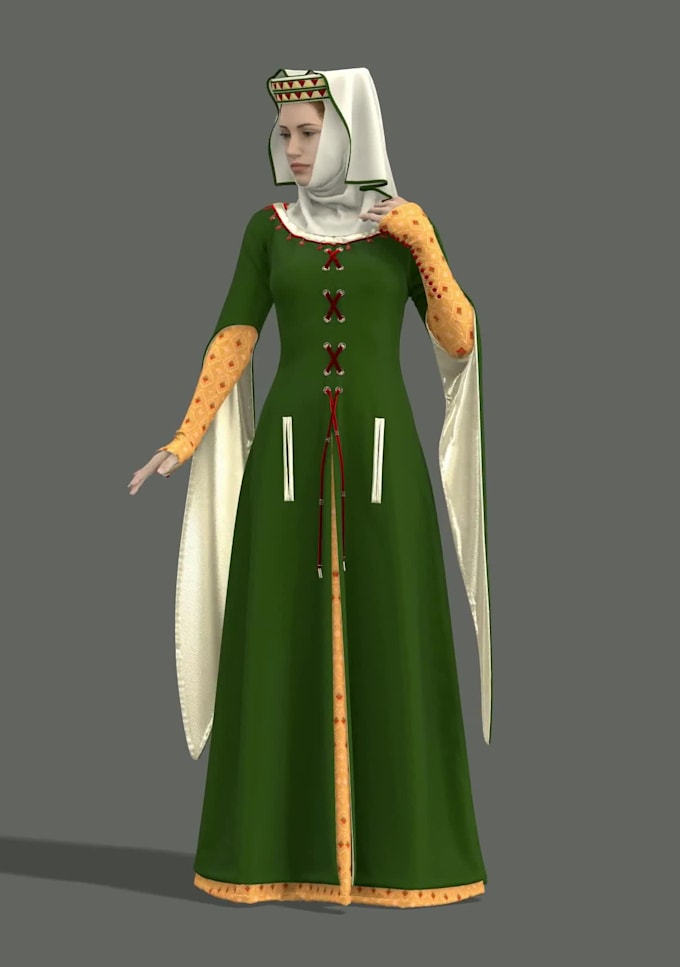 Do 3d garment design, 3d fashion animation, 3d clothing animation by ...