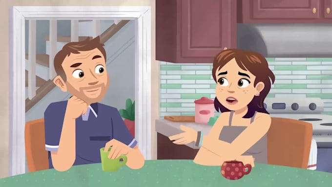 Do 2d traditional animation, hand drawn animation, frame by frame video ...