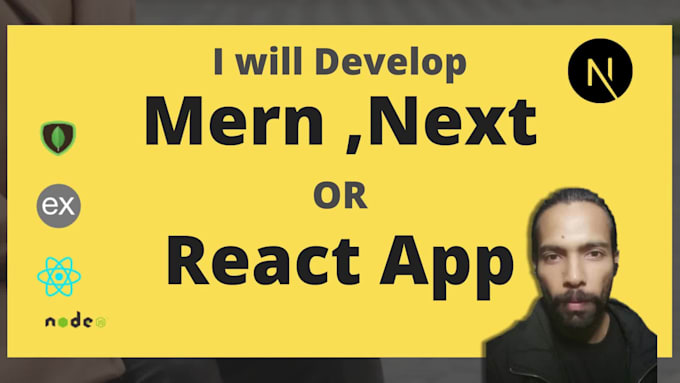Be your mern stack developer, react js or next js by Aafaqisc | Fiverr