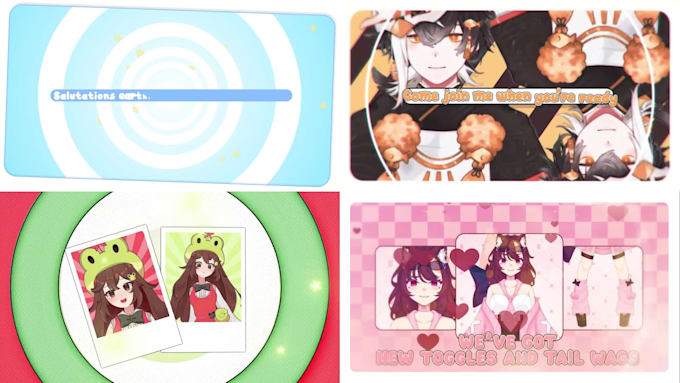 Make intro, teaser, promotion video, debut for vtuber or streamer by ...
