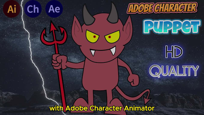 Create and design adobe character animator puppet for live streaming by ...