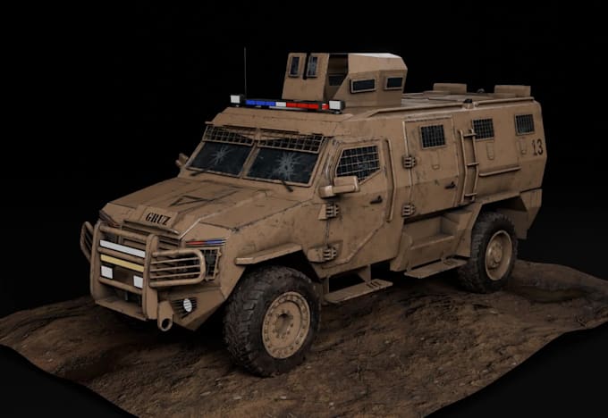 Create game ready 3d props, weapons, and hard surface models by ...