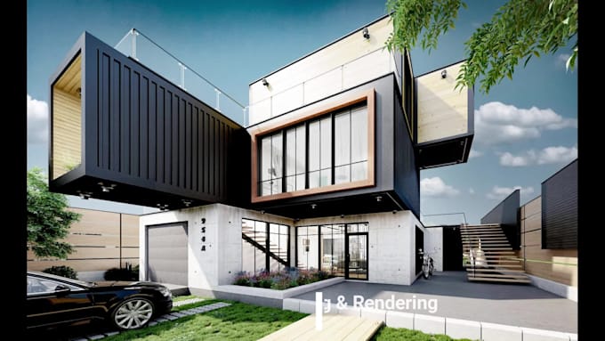 Create architectural 3d modeling and realistic rendering by Ks2_design | Fiverr