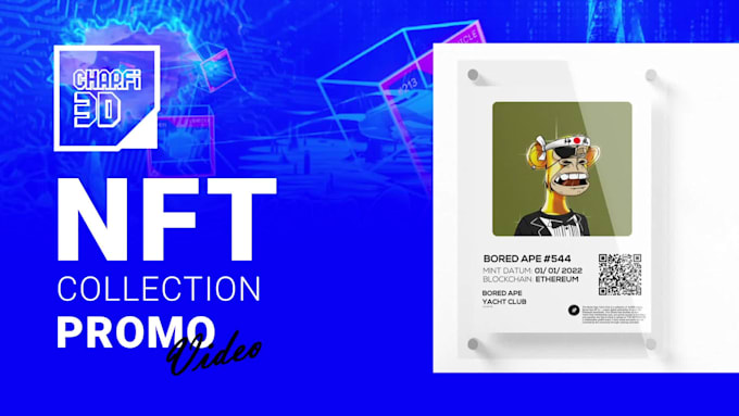 Create nft video ads, intro, trailer, or nft collection promo video by ...