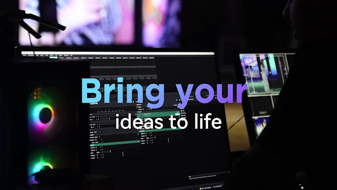 Create amazing videos to impact the desired target audience by ...