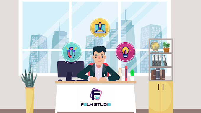 Create a custom 2d animation explainer video by Folk_studio | Fiverr