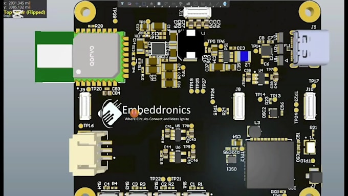 Design schematic and pcb layout in altium pcb design tool by ...