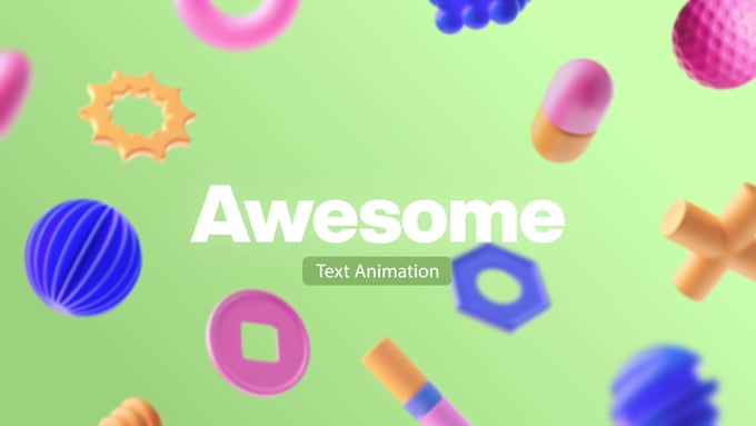 Do modern text animation, motion graphics, and kinetic typography by ...
