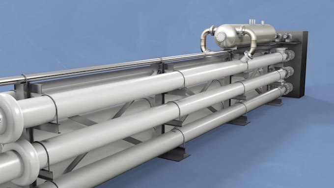 Create 3d industrial animation industrial automation machine operation ...