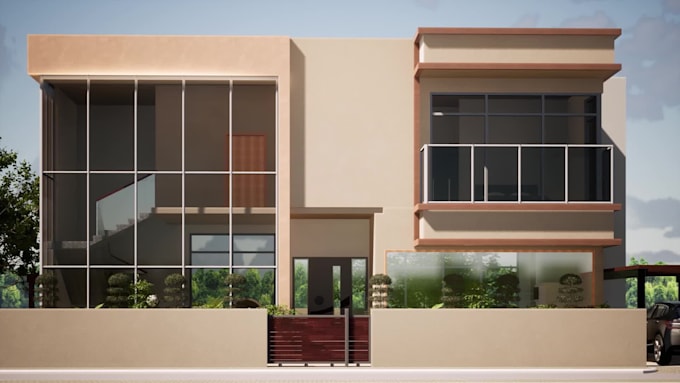 Do unreal engine archviz interior and exterior by Zubairahm14 | Fiverr