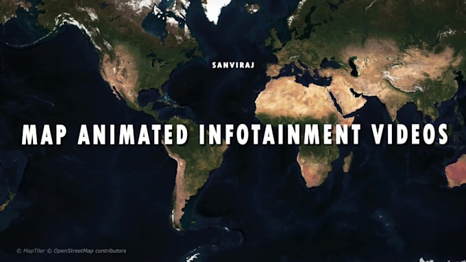 Create cinematic map animation videos by Sanvirajnozum | Fiverr