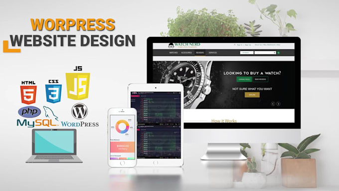 Design a modern and responsive wordpress website professionally by Huzaifa_khan946 | Fiverr