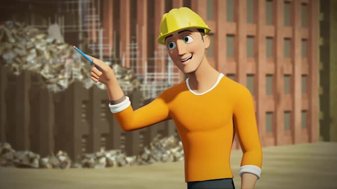 Create 3d realistic character animation 3d character animation by ...