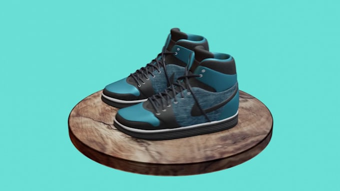 Model 3d shoes, footwear with realistic render and animation by Nova ...