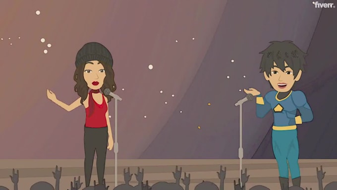 Cartoon music video, animated music video, 3d animation, character ...