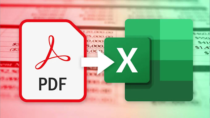 Convert pdf to excel by Wahidur_excel | Fiverr