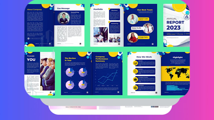 Design professional white paper and company profile design by ...