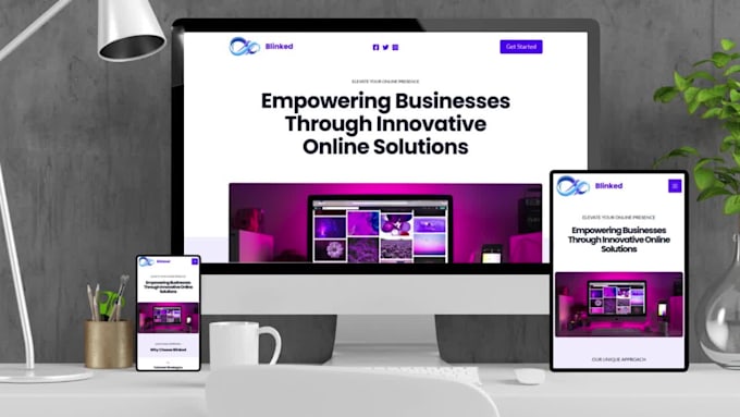 Build an attractive, responsive and functional landing page by Belinked | Fiverr